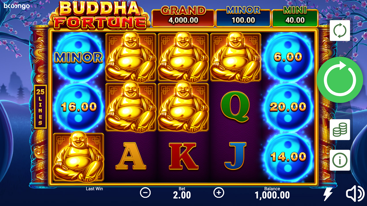 Booongo busca la fortuna de Buda en su último juego - Casino