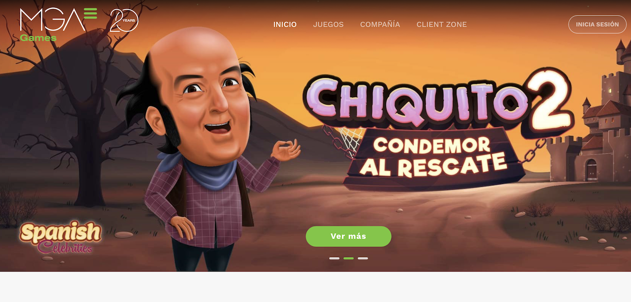 MGA Games estrena nueva web con el valor de la localización - Casino