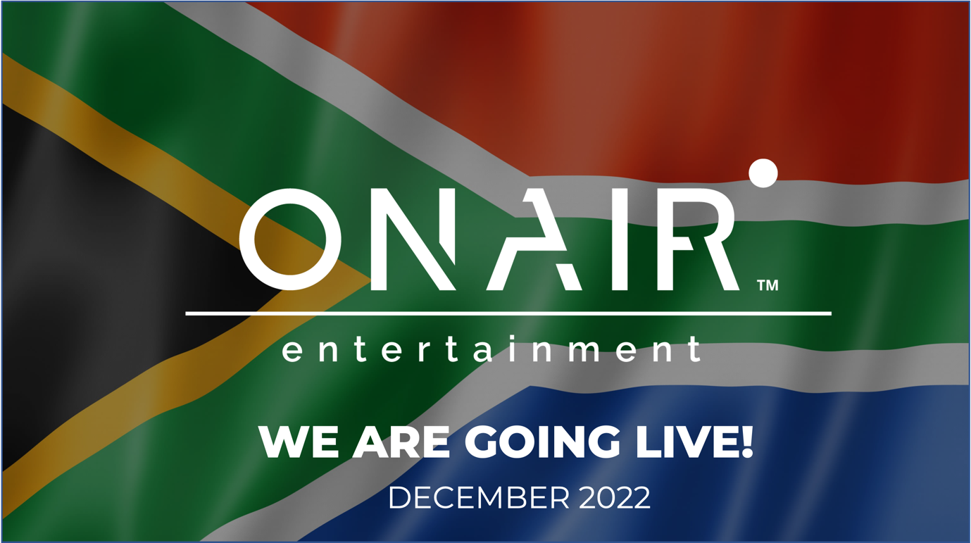 OnAir Entertainment arrancará en Sudáfrica en diciembre