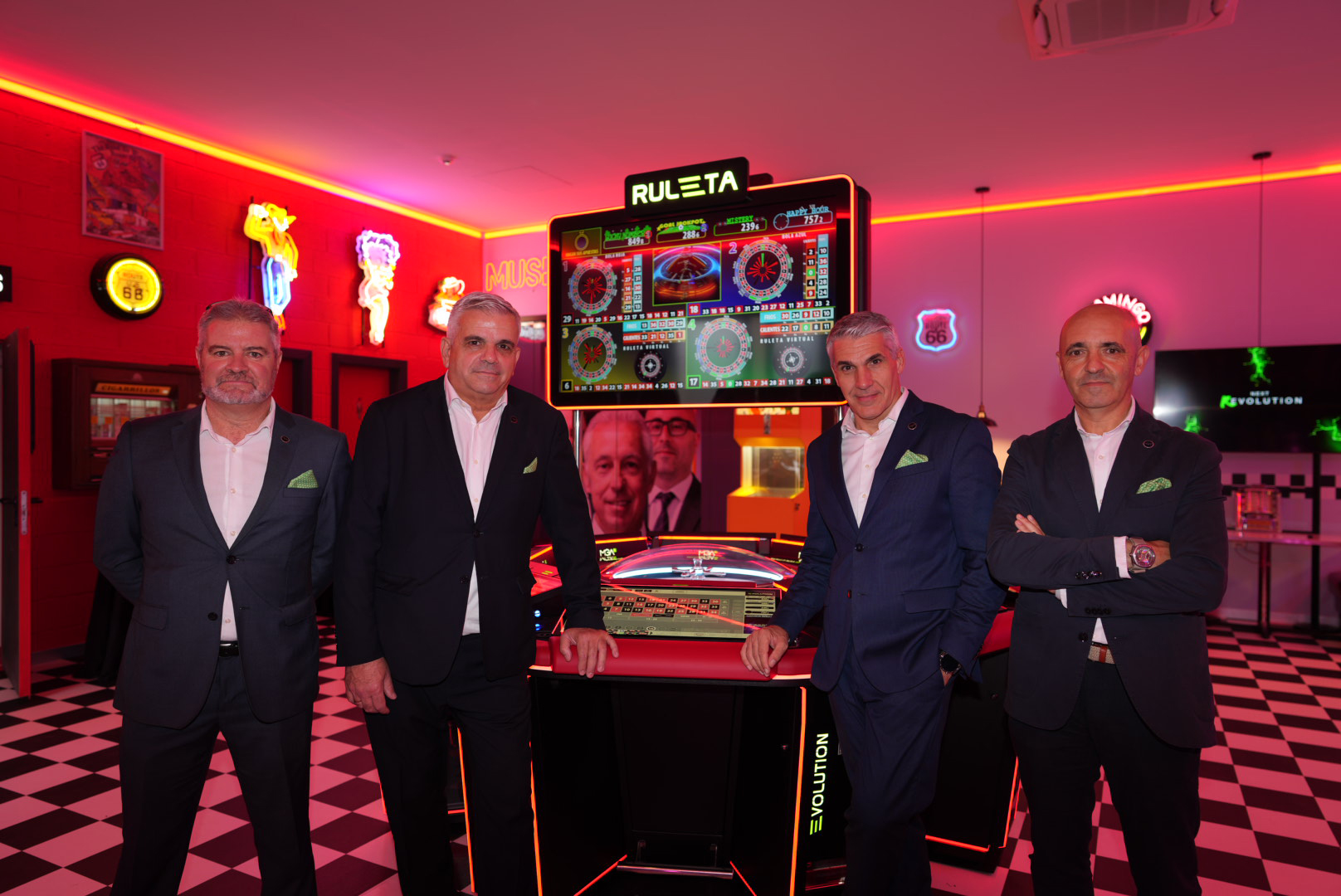 MGA presenta Evolution, una nueva era de ruletas electrónicas