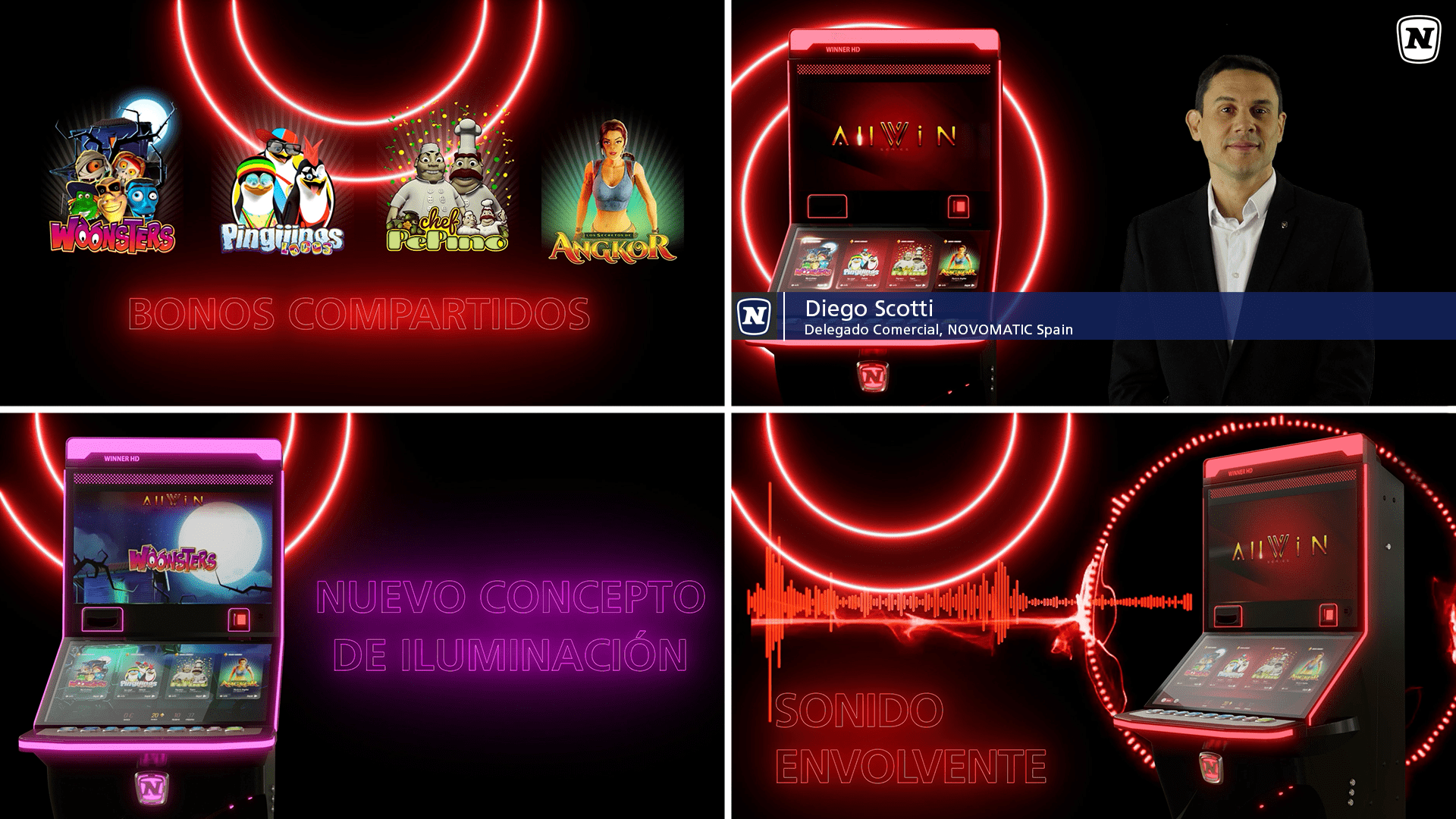 Gaming Intelligence en Español NOVOMATIC Spain muestra AllWin