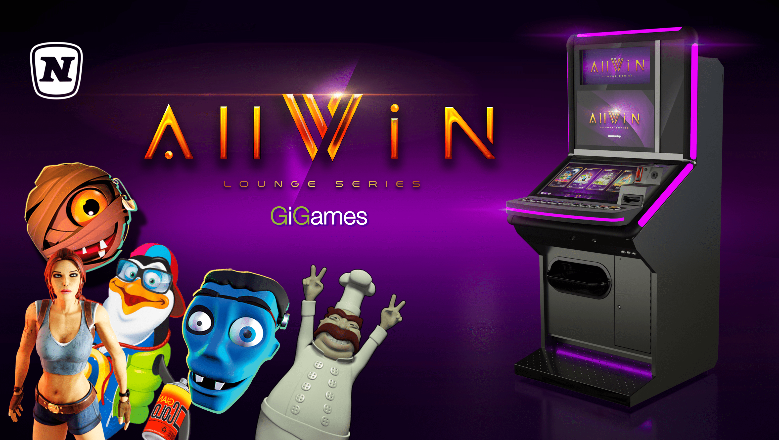 Gaming Intelligence en Español AllWin Lounge también para salón