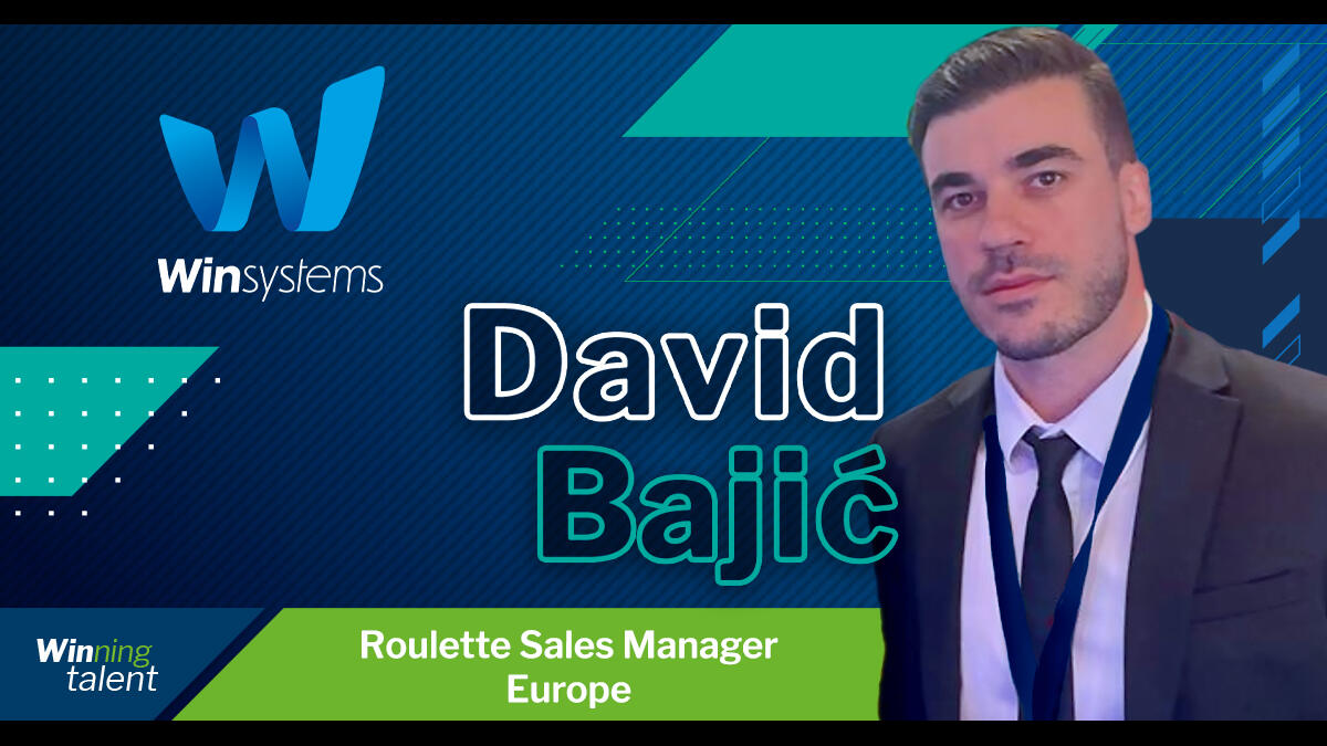 David Bajic, gerente de Ventas de Ruletas para Europa de WinSystems - Gaming Intelligence en Español